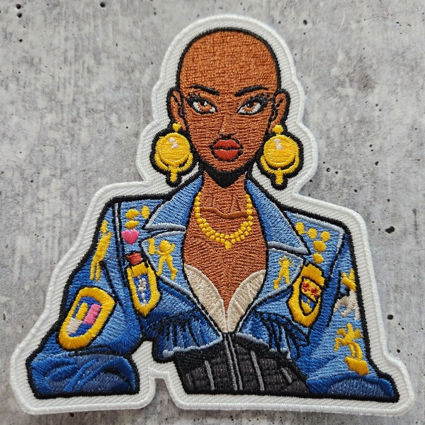 Patch Denim Jacket - Etsy