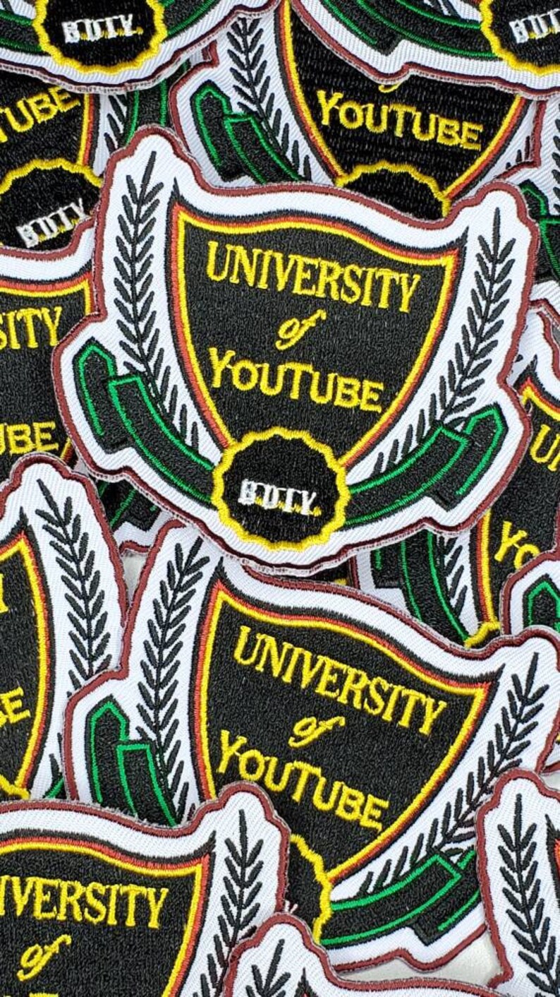 New Arrival university of Youtube DIY - Etsy