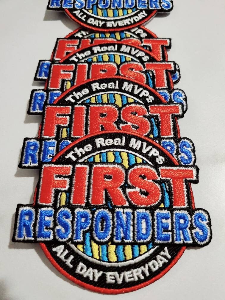 NEW Arrival, "first Responder, the Real Mvp," Essential Patch, Patches ...