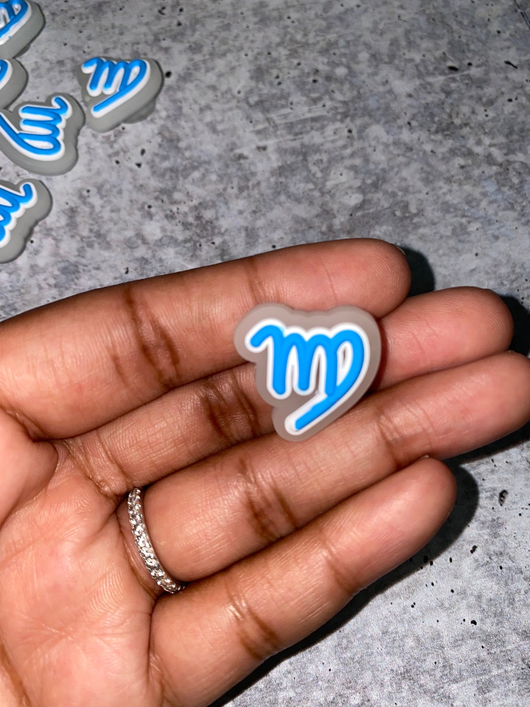 NEW, Exclusive, Glow in the Dark,"virgo" Zodiac Charm for Crocs ...