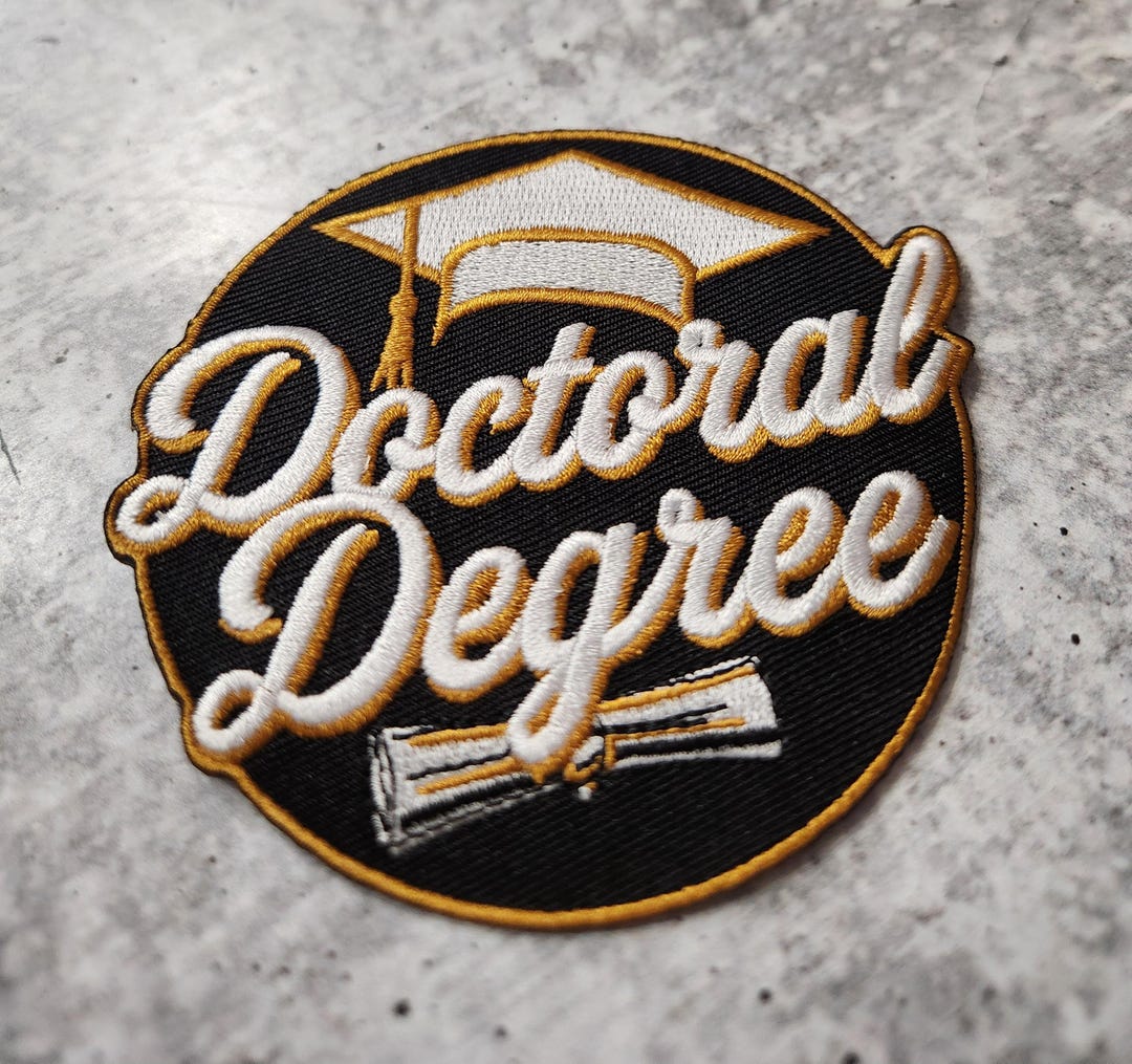 Patch Party Club, (1-pc) "bachelor's Degree" Patch, Size 3", Iron-on ...