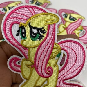 NEW, Exclusive Patch "pouting Pony" Iron-on Embroidered 3D Patch, Size ...