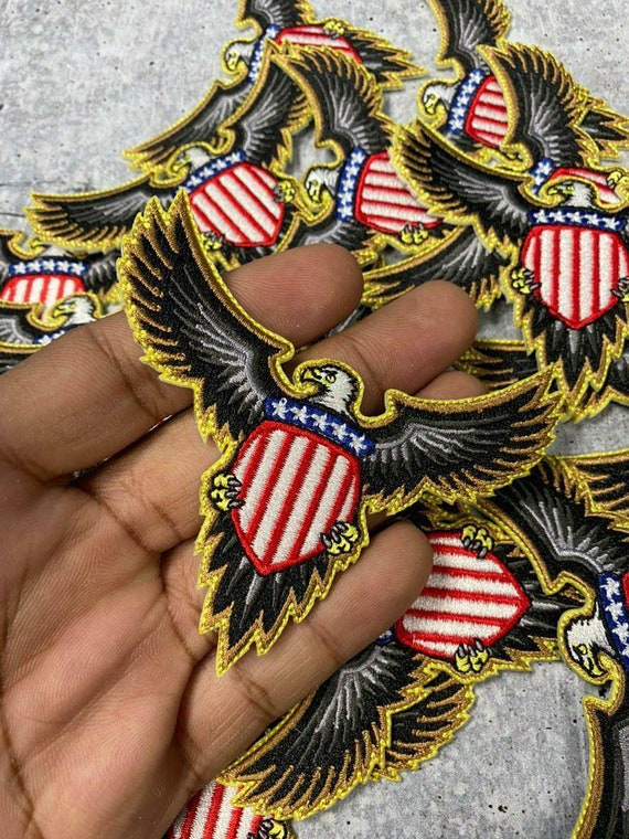New bald Eagle Military Emblem With 5-stars and | Etsy
