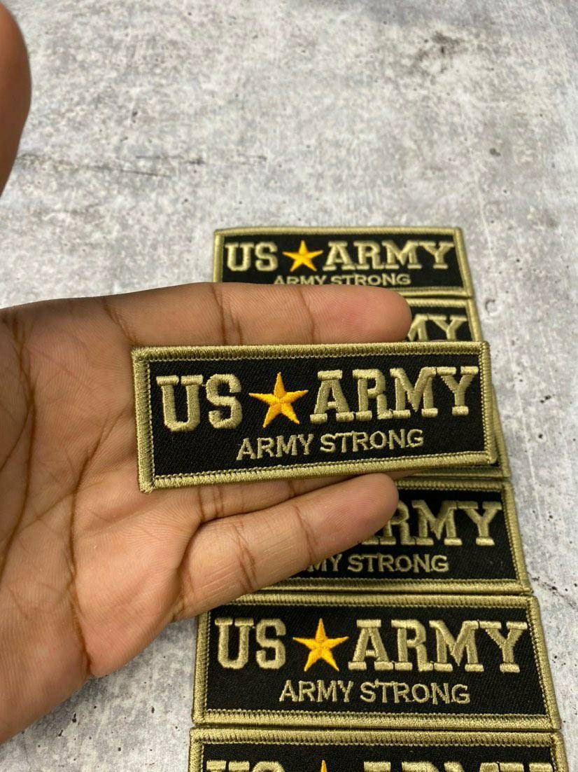 New US ARMY Military Emblem Army Green & Black | Etsy