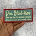 Exclusive dear Black Man Iron-on Embroidered - Etsy