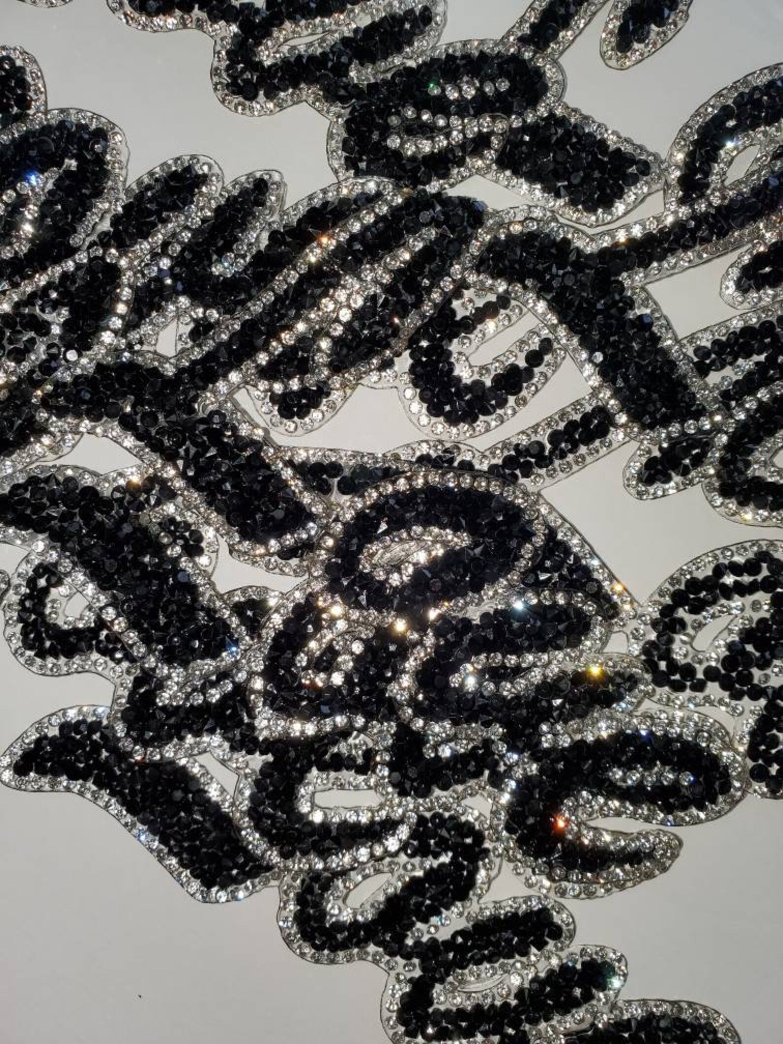 NEW Arrivallove Blinged Out Rhinestone Patch With - Etsy