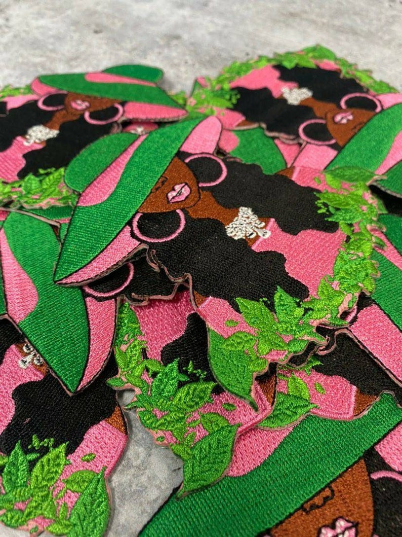 Sassy Pink & Green Sophisticated Diva 1pc With Pink - Etsy