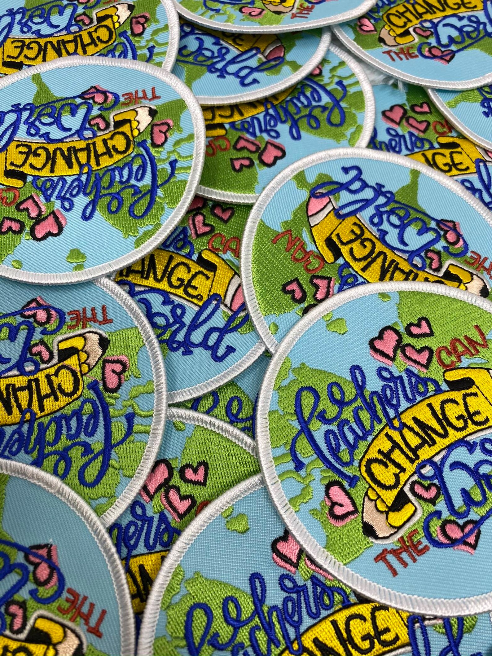 Teacher's Appreciation Gift Iron-on Embroidery Patch for - Etsy