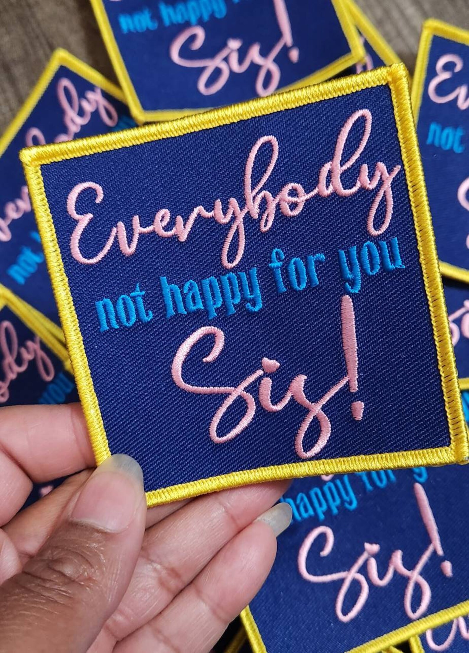 Colorful everybody Not Happy for You Sis Realest - Etsy