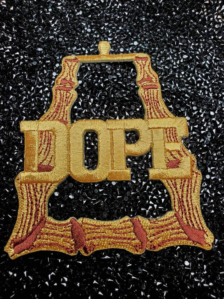 Gold Bamboo Earring 1-pc dope Patch Door Knocker | Etsy