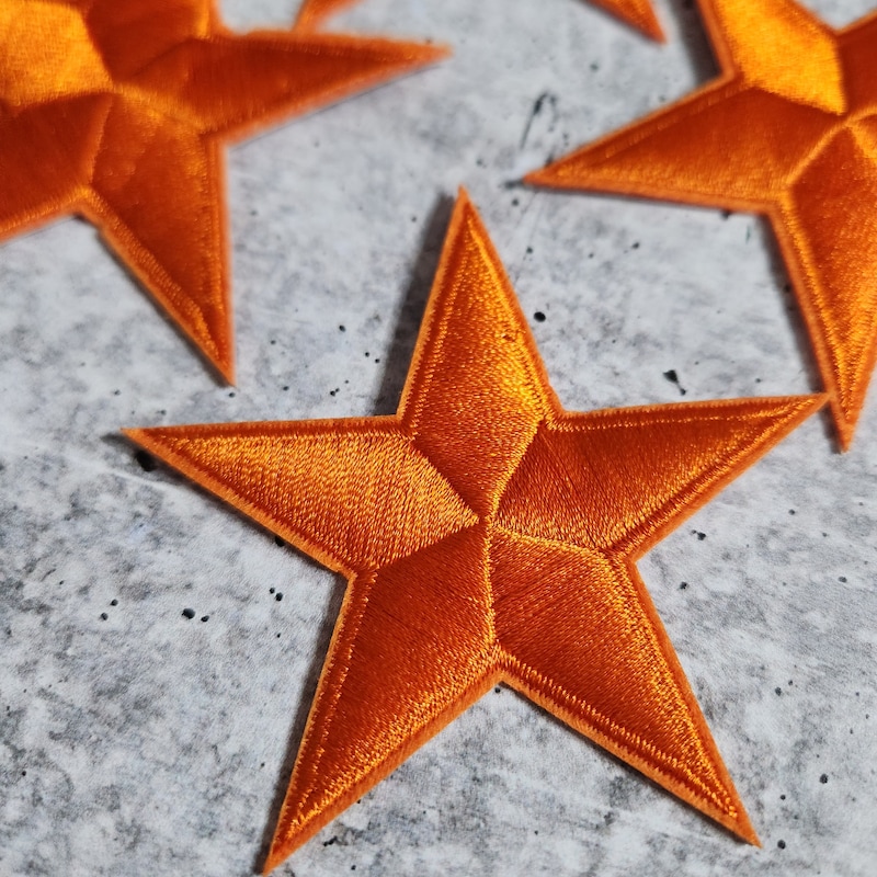 Orange Star - Etsy