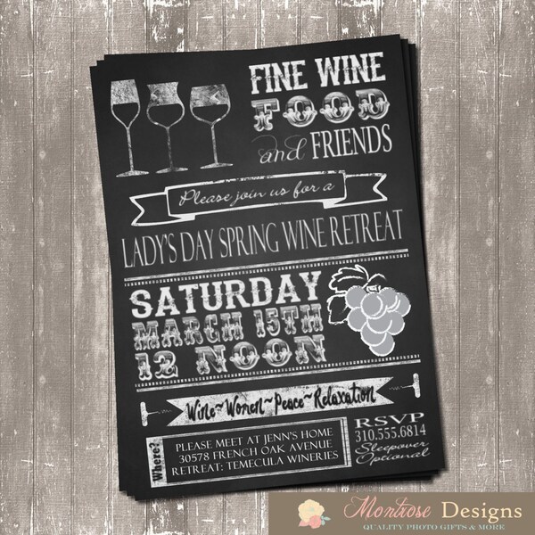 Food Tasting Invitation - Etsy