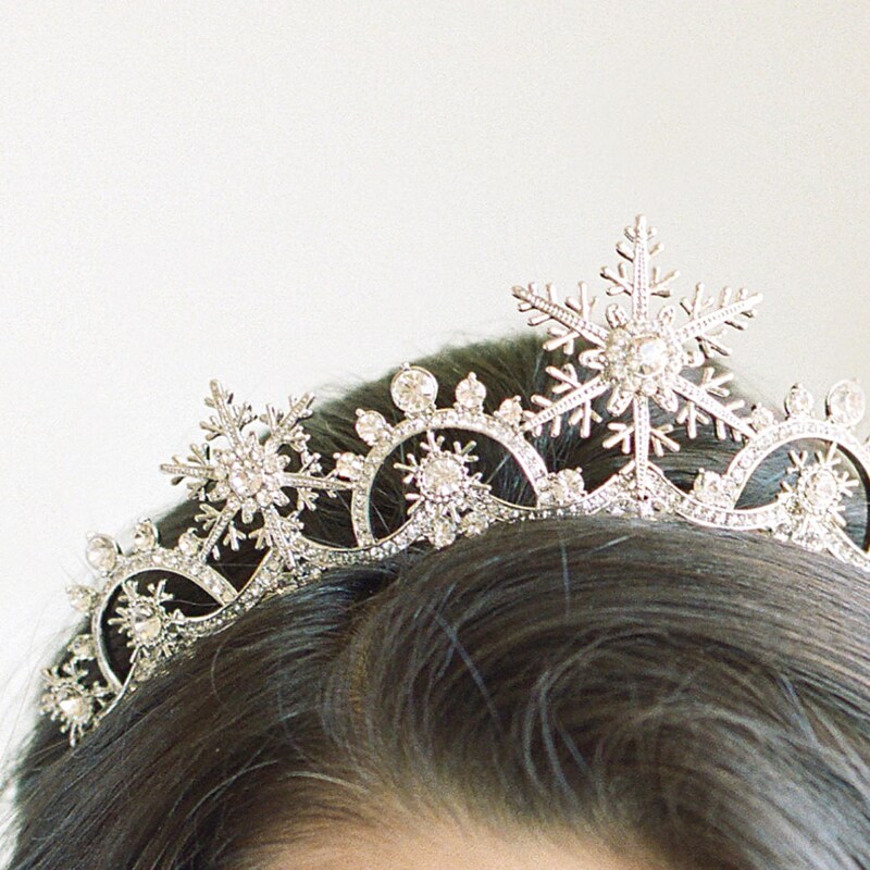 Snowflake Tiara - Etsy