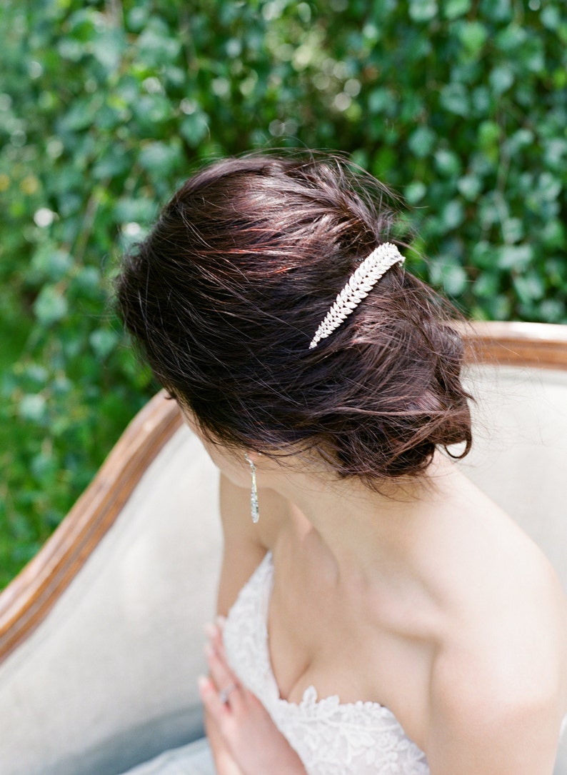 Bridal Tiara Crystal Tiara KRISTA Petite Swarovski Bridal - Etsy