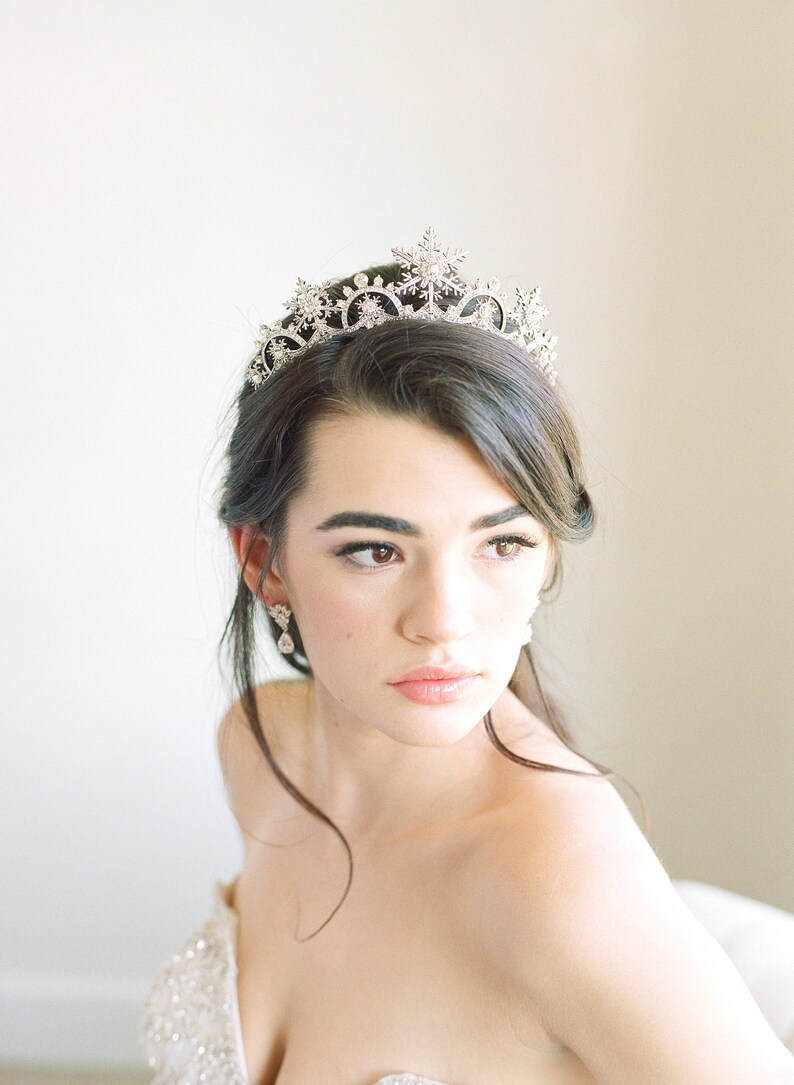 Bridal Tiara Crystal Tiara BIANCA Swarovski Bridal Tiara - Etsy