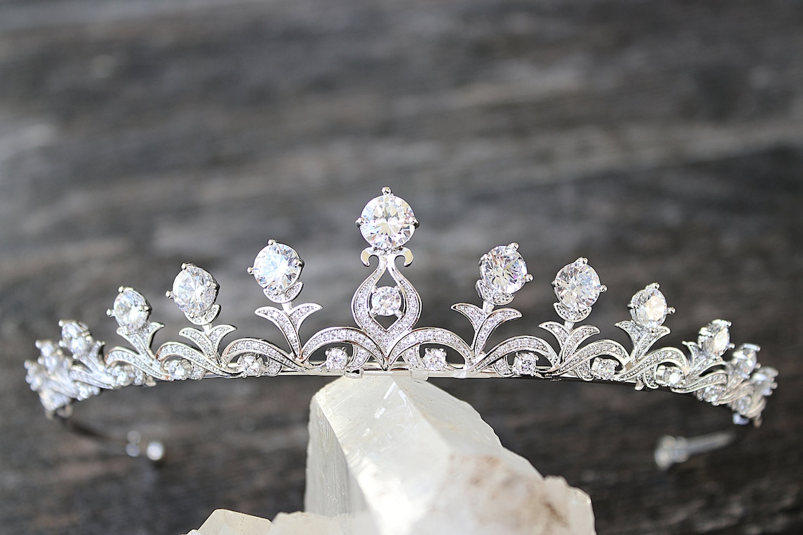 Bridal Tiara Wedding Tiara KELLY ANNE Swarovski Bridal Tiara | Etsy