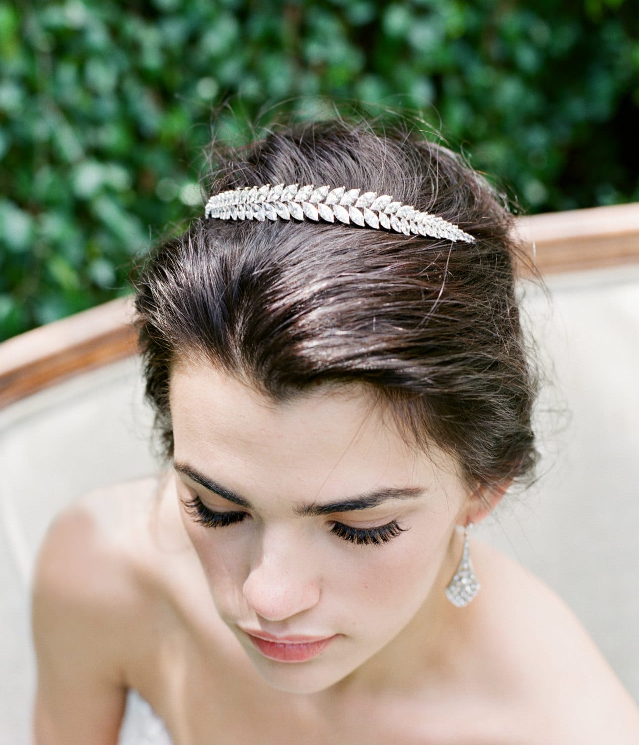 Bridal Tiara Crystal Tiara KRISTA Petite Swarovski Bridal | Etsy