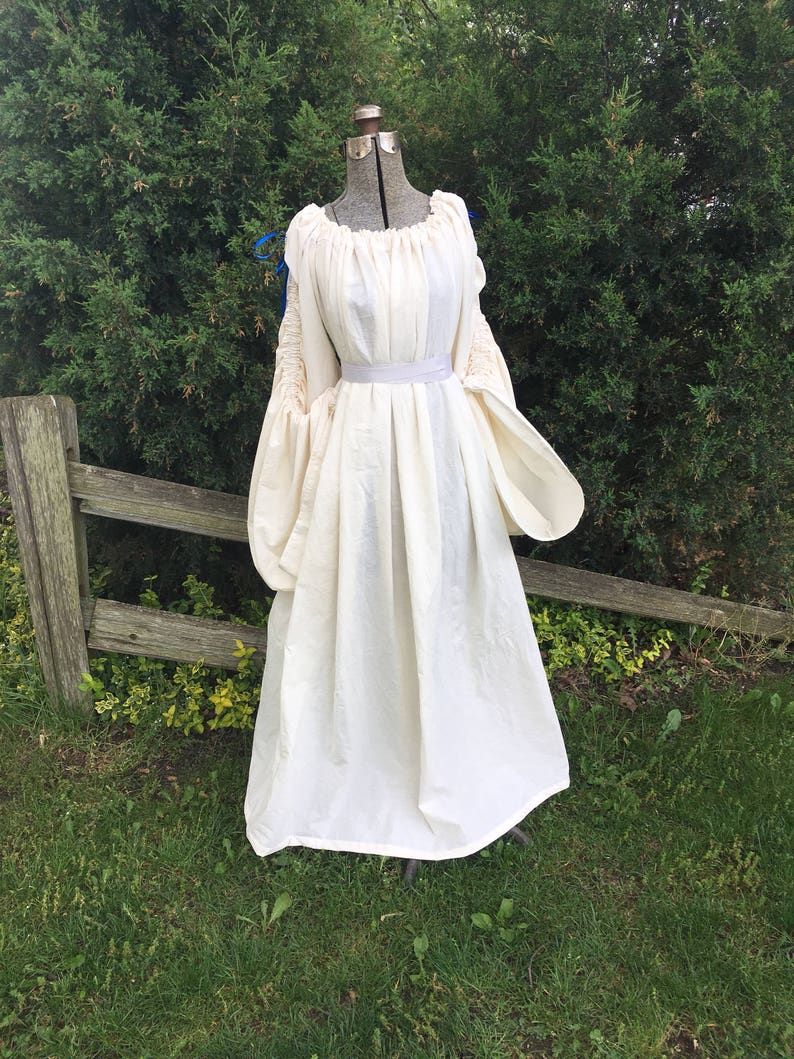 Women's Chemise, Adult Renaissance Costume, Renaissance Clothing ...