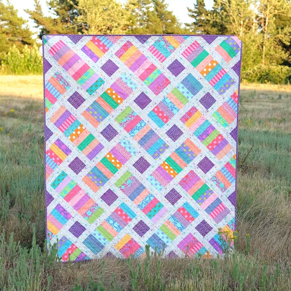 Iris Quilt Pattern - Etsy
