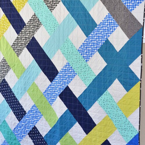 Zig Zag Quilt Pattern Tutorial W Photos Fast Fun Easy Pdf | Etsy