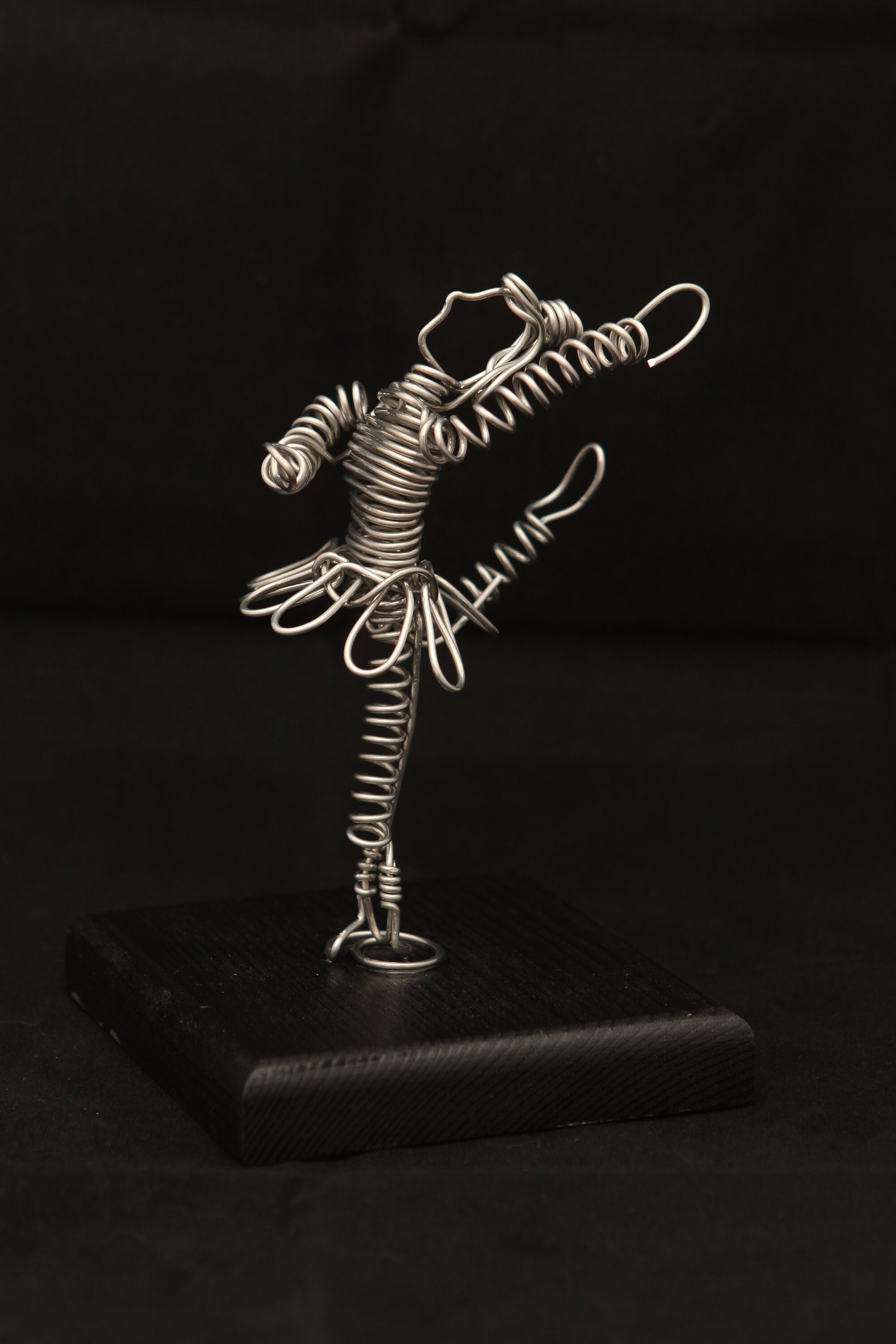 Wire Ballerina Sculpture | Etsy