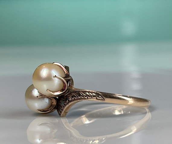 Etsy pearl ring store