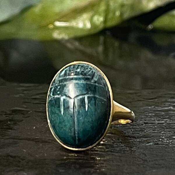 Scarab Ring - Etsy