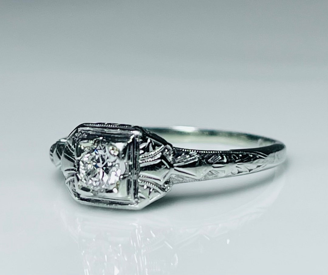 SOLD to S on Layaway 6th and Final of 6 Pymts Vintage Engagement Ring ...