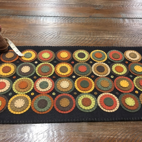 Penny Rug Pattern - Etsy