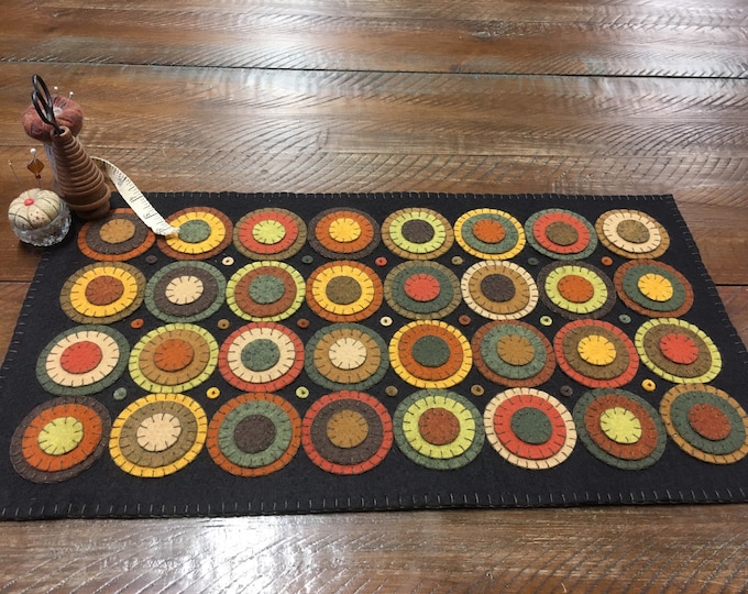 Harvest Gatherings Kit -PRE-CUT Penny Rug - Etsy