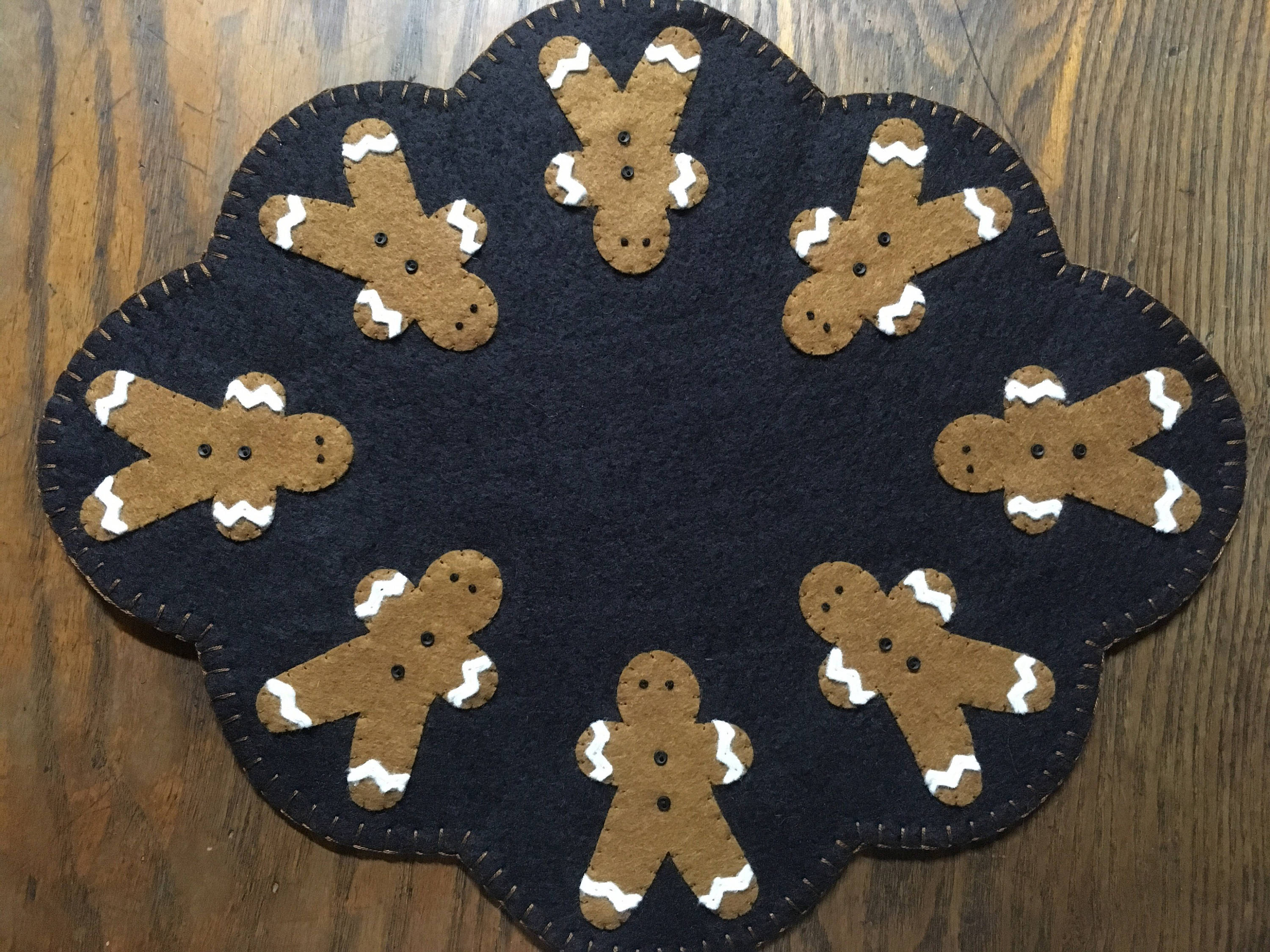 Christmas Treats Precut Penny Rug Kit - Etsy