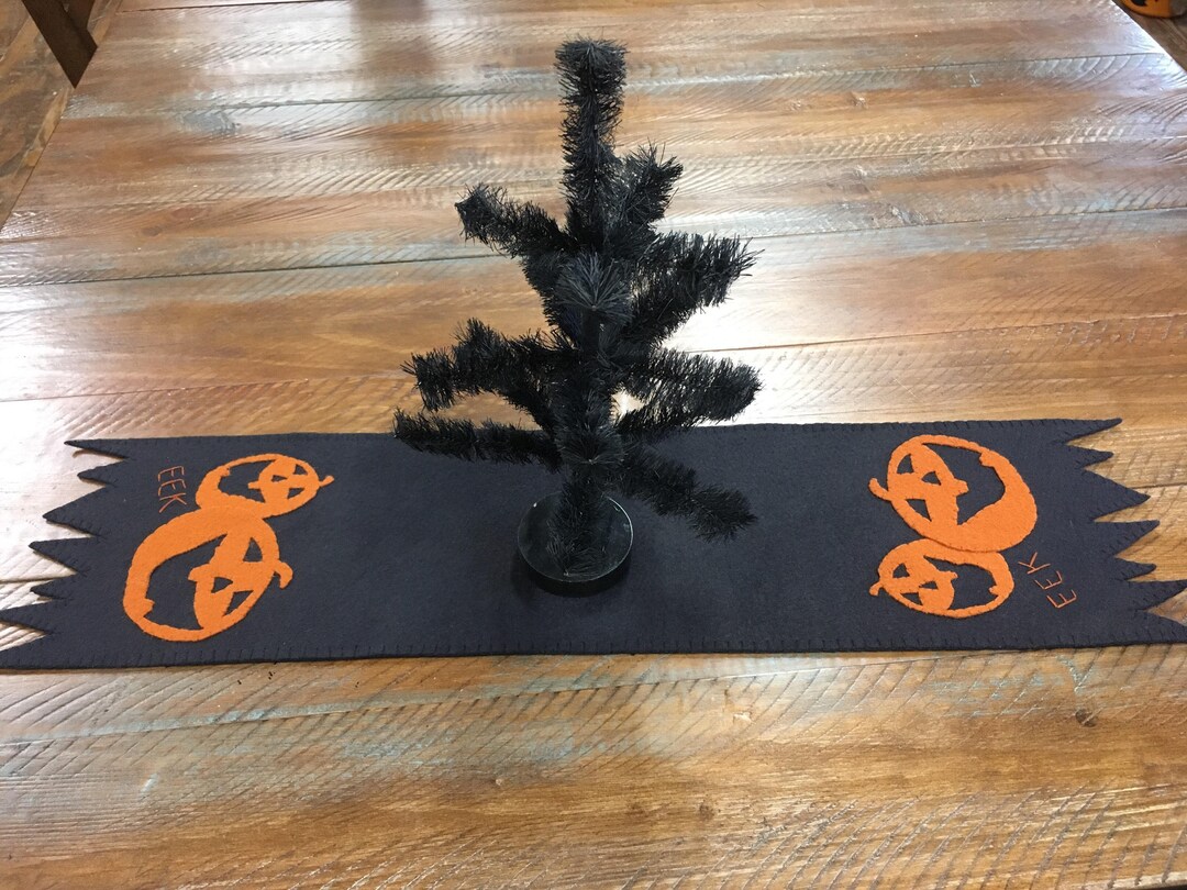 Smiling Jacks Pre-cut Wool Felt Table Runner Kit - Etsy