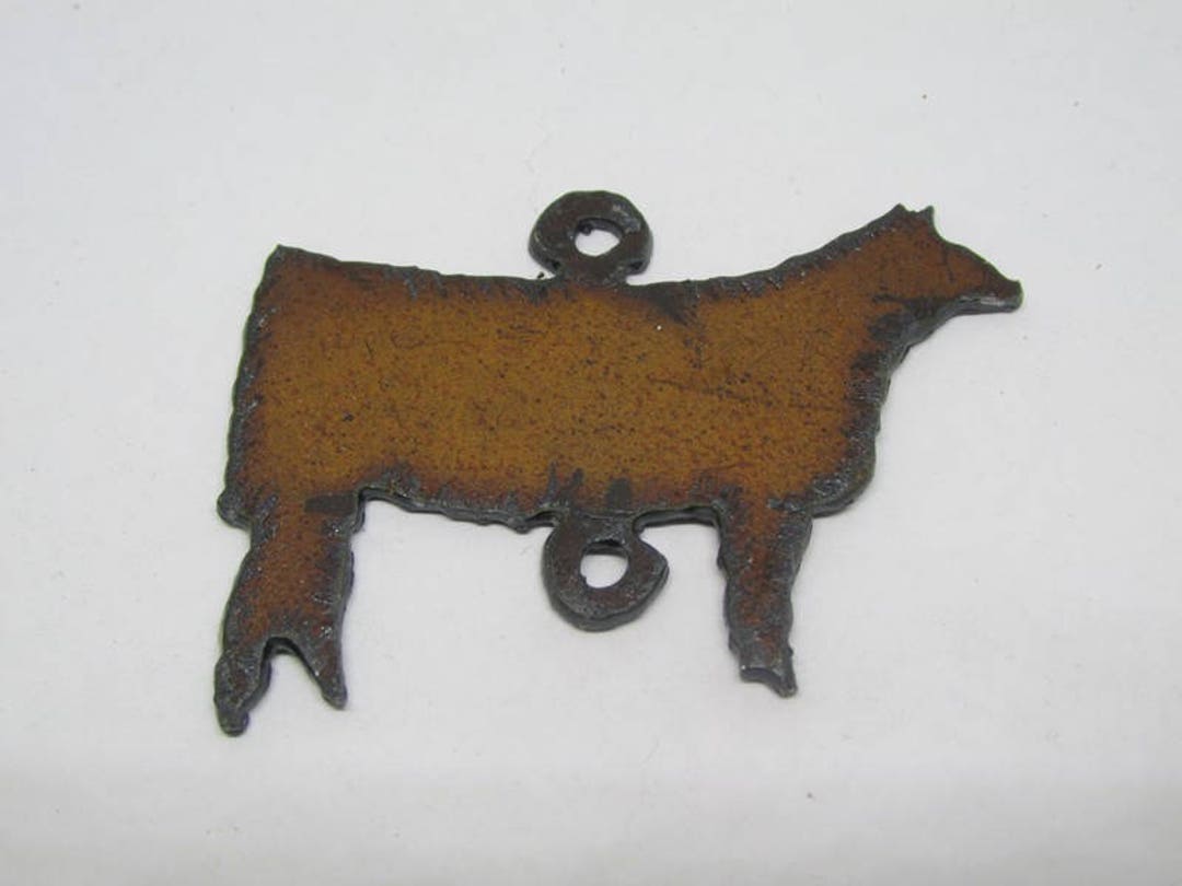 Heifer Cow Connector Pendant #BY016DL - Etsy