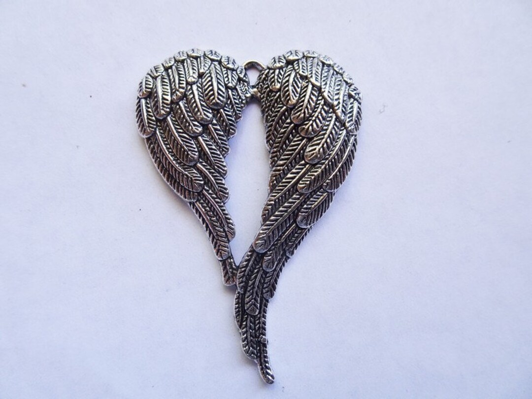 Wing Wings Double Wings Pendant TUP-25 - Etsy