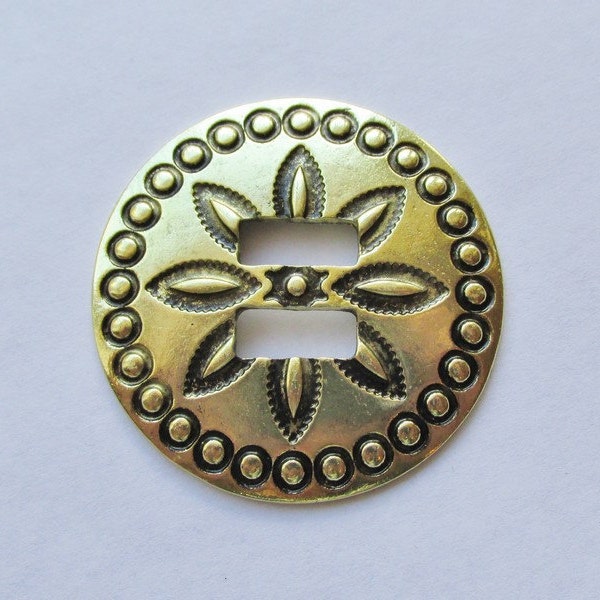 Brass Conchos - Etsy