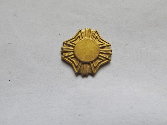 Raw Brass Stamping B12 | Etsy