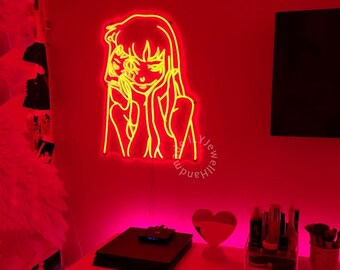 Anime Neon Sign | Etsy