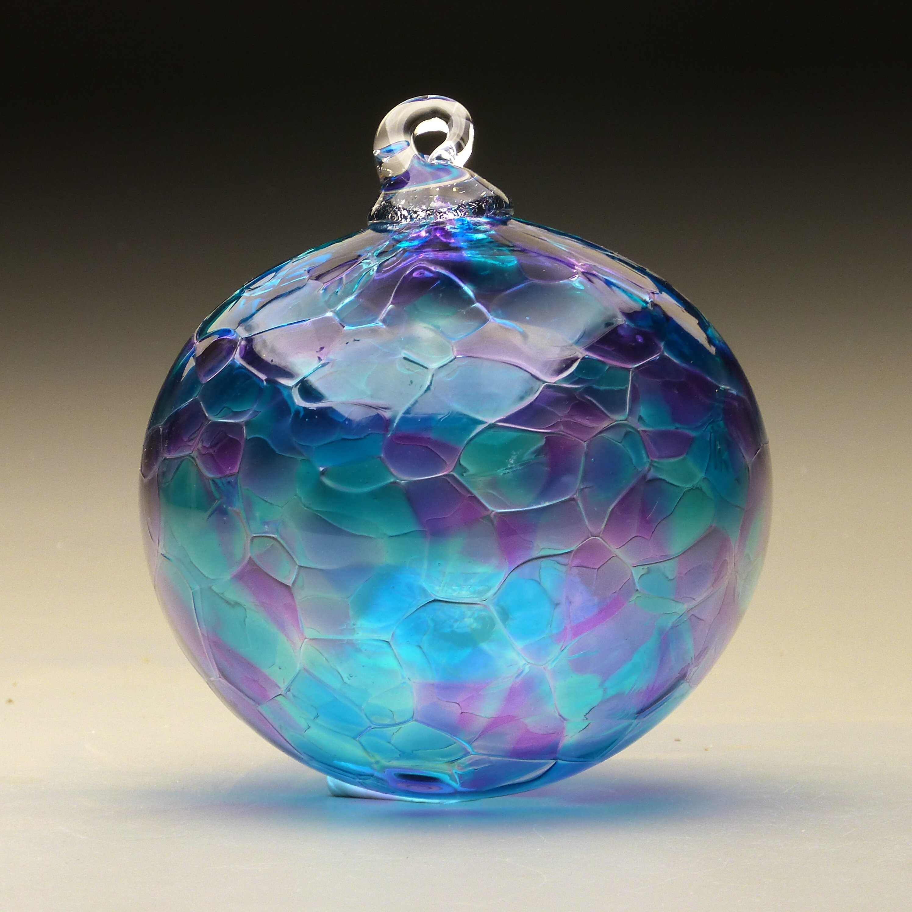 Blown Glass Ornament Sun Catcher Hand Made Blown Glass Etsy