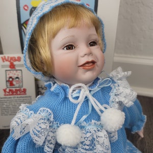 Tuss Inc. Porcelain Baby Doll Colby Doll in Box W/ Original - Etsy