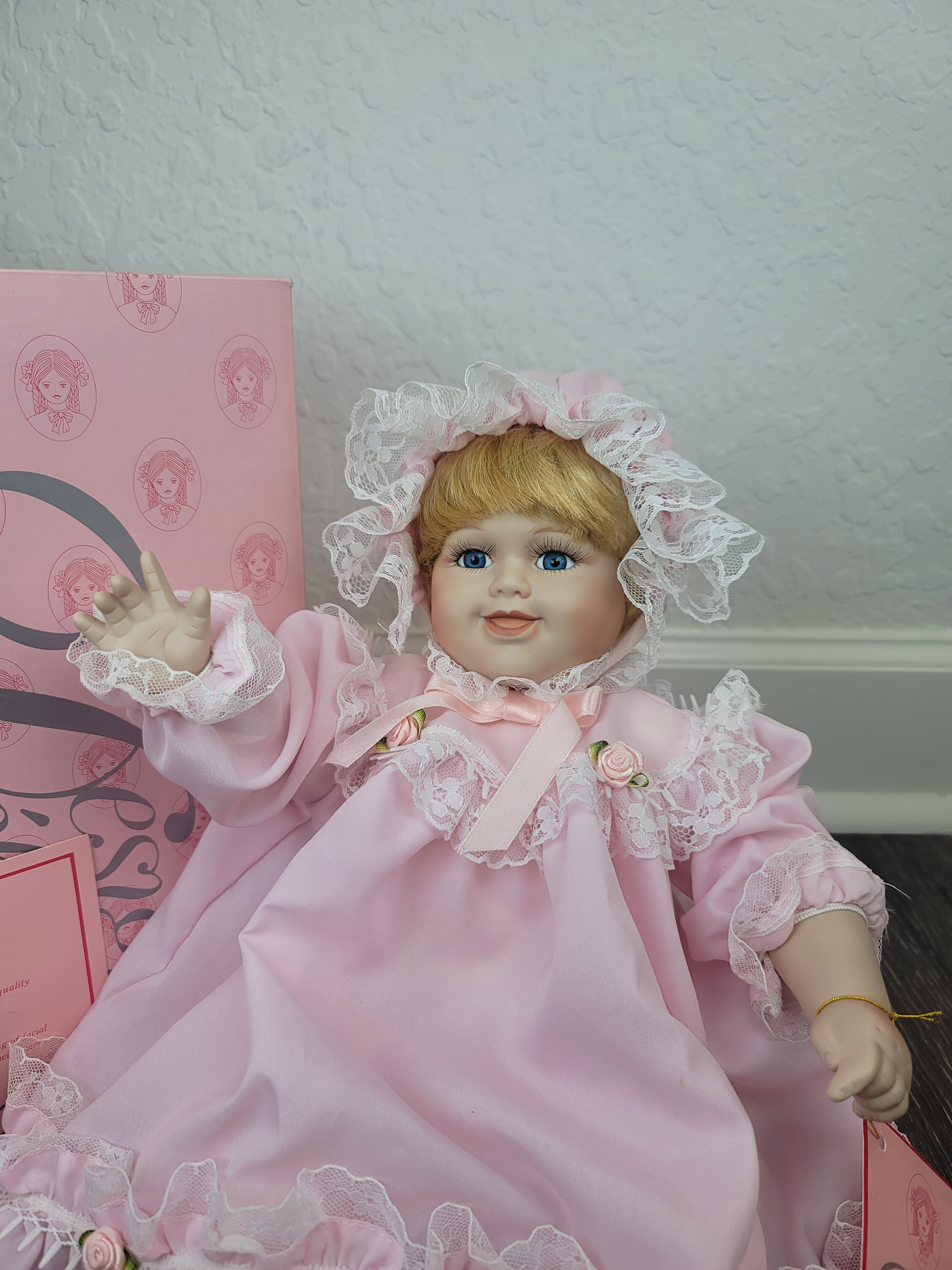 Design Debut Porcelain Doll, Wendy Baby Doll, Soft Body, in Box W ...