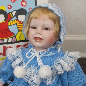 Tuss Inc. Porcelain Baby Doll Colby Doll in Box W/ Original - Etsy