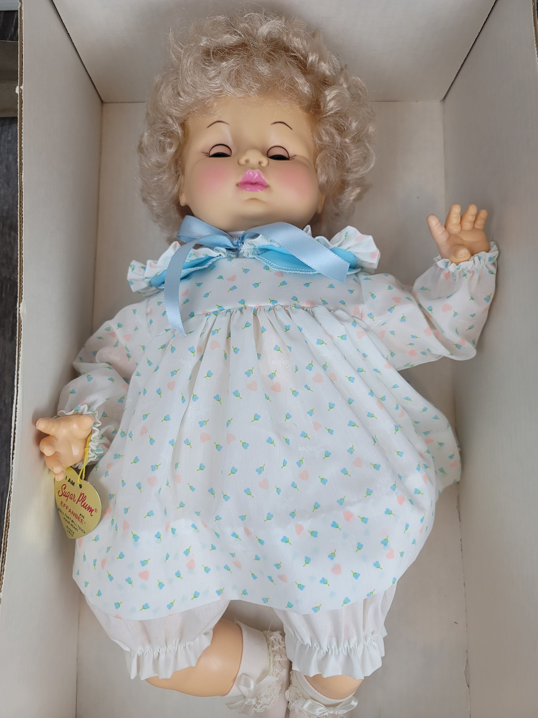 RARE Effanbee 18 Baby Doll, Effanbee Heart to Heart Doll, Sugar Plum ...