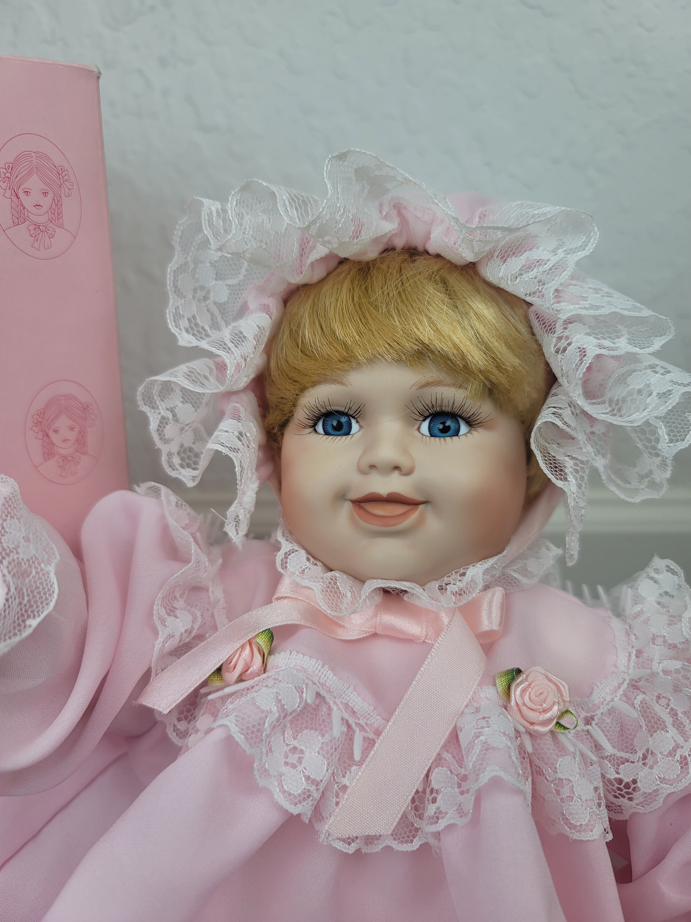 Design Debut Porcelain Doll, Wendy Baby Doll, Soft Body, in Box W ...