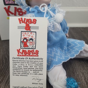 Tuss Inc. Porcelain Baby Doll Colby Doll in Box W/ Original - Etsy