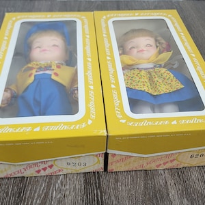 Effanbee Doll Set Effanbee Swiss Yodeller Boy & Girl Doll - Etsy