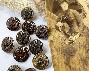 1800's Buttons - Etsy