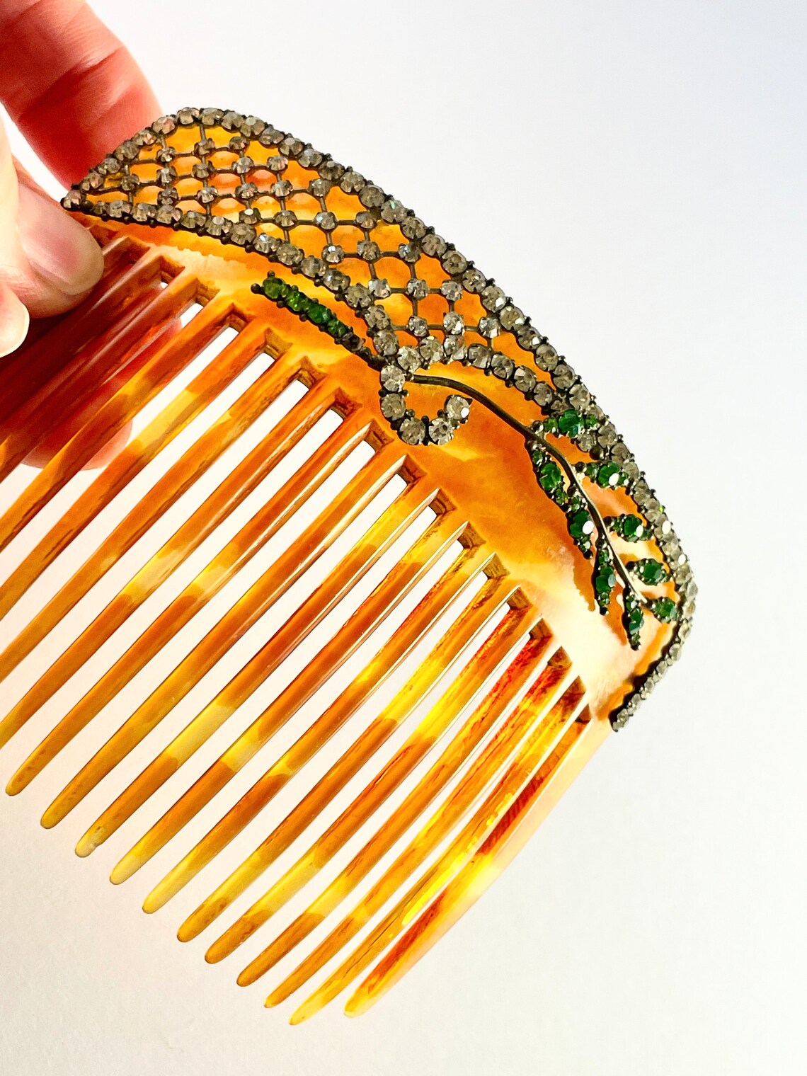 Vintage Hair Comb Faux Tortoise Shell Hair Comb Hair - Etsy