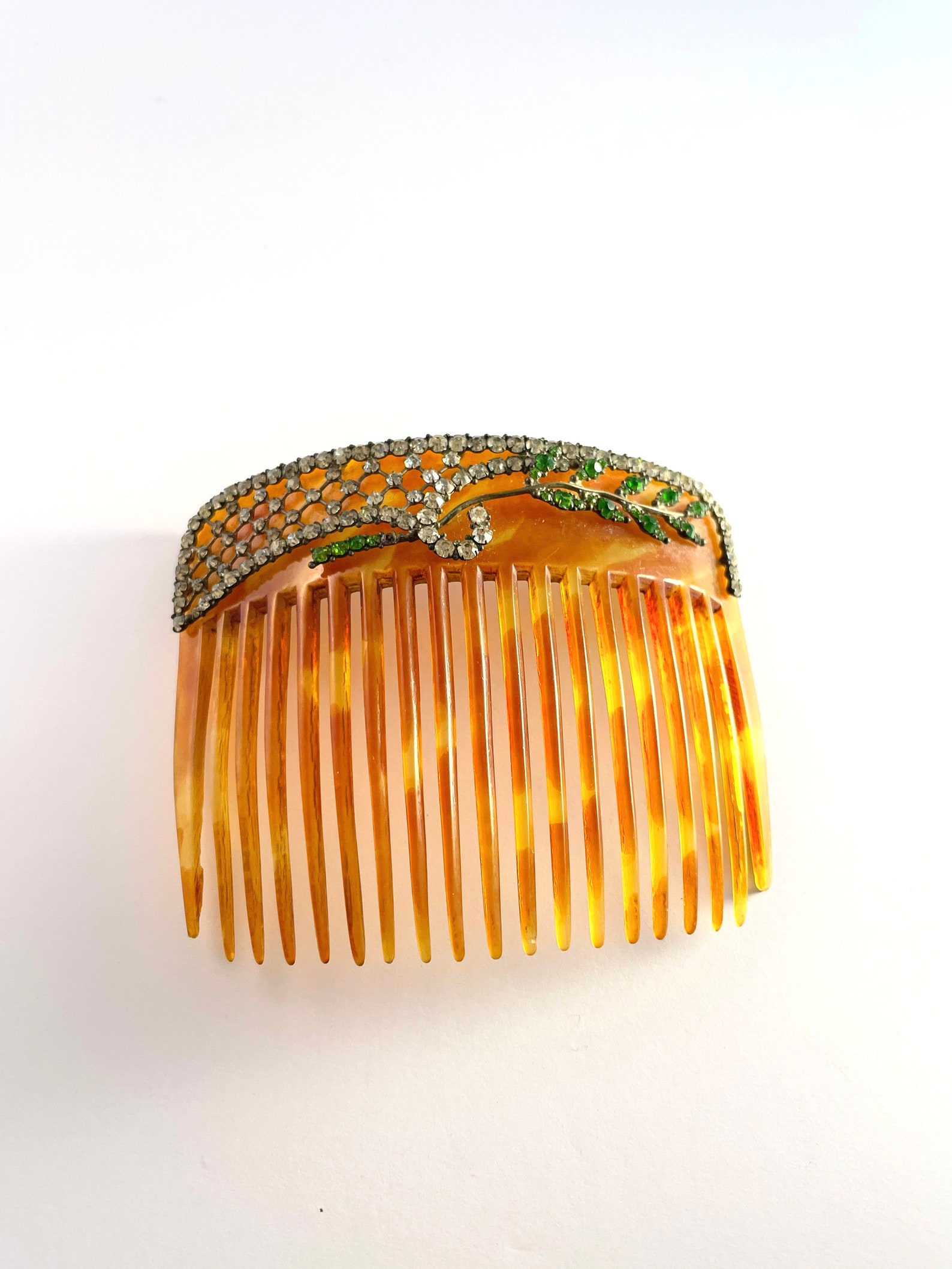 Vintage Hair Comb Faux Tortoise Shell Hair Comb Hair - Etsy