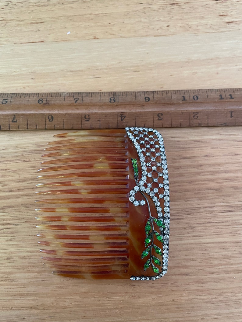 Vintage Hair Comb Faux Tortoise Shell Hair Comb Hair - Etsy