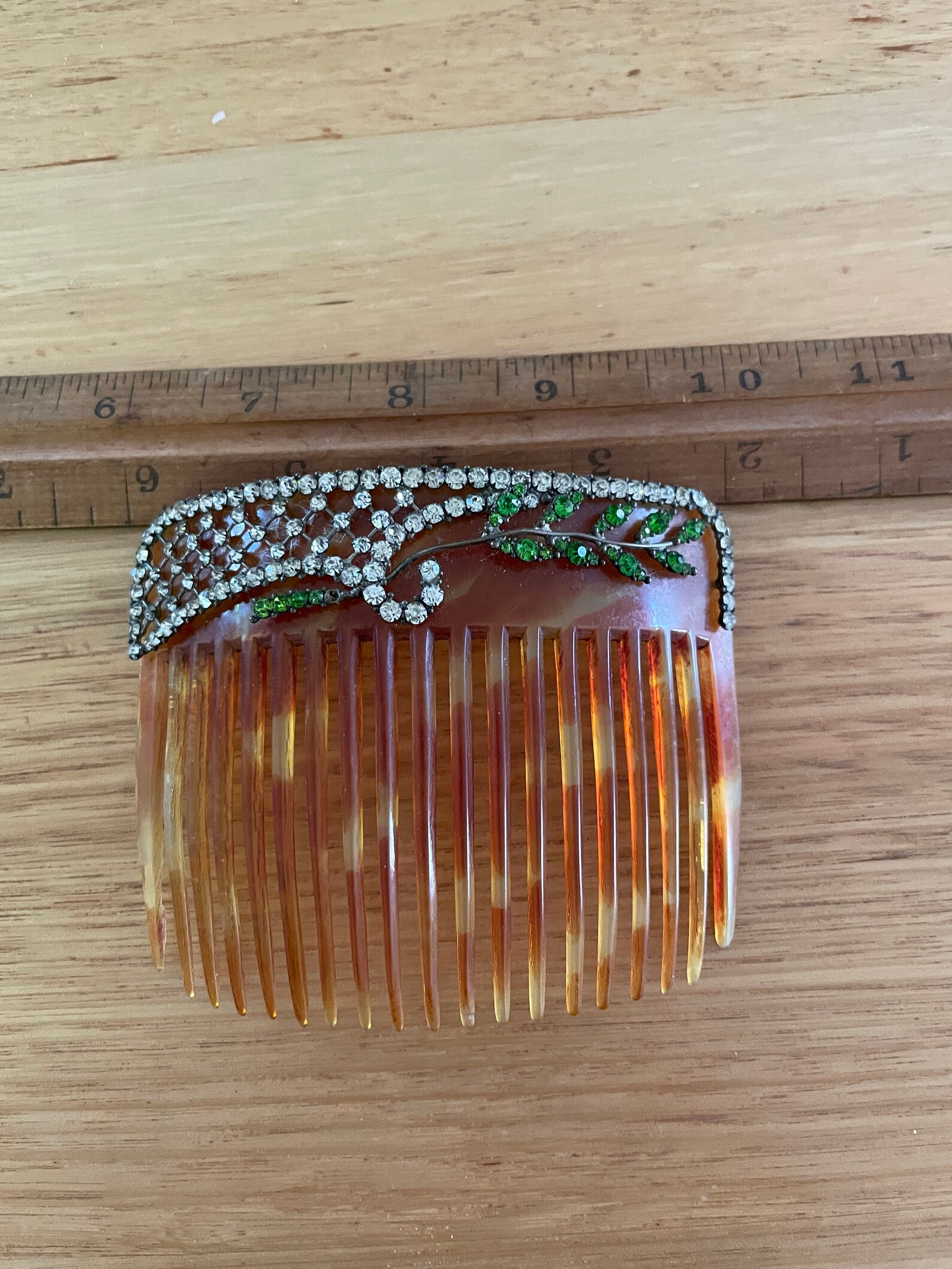 Vintage Hair Comb Faux Tortoise Shell Hair Comb Hair - Etsy